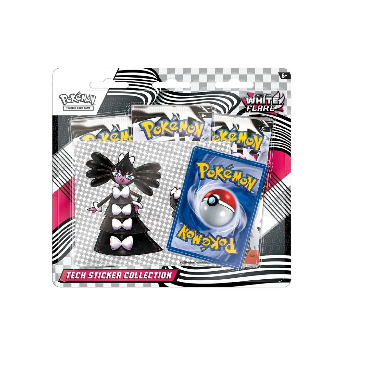 Pokemon TCG Black Bolt & White Flare Tech Sticker Collection English C ...