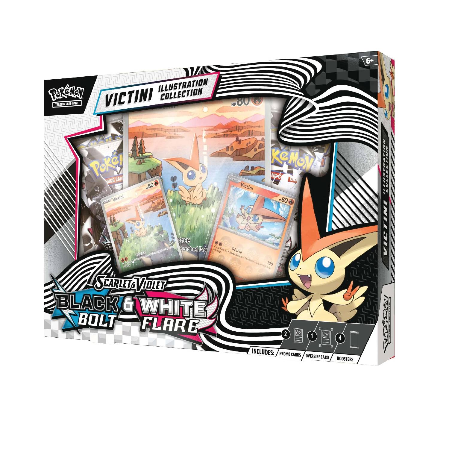 Pokemon TCG Black Bolt & White Flare Unova Illustration Collection ...